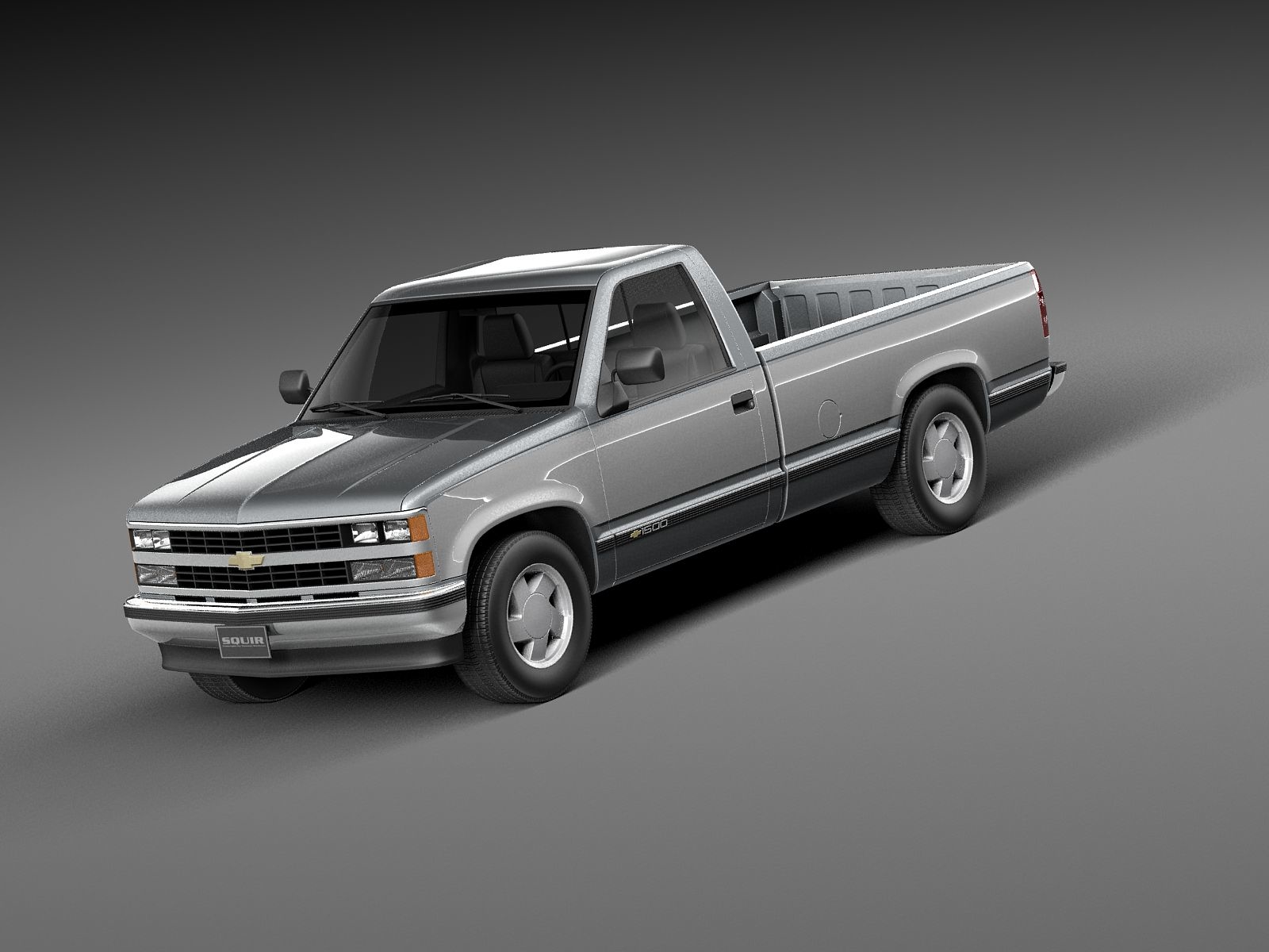 1988 1999 chevrolet 3d model