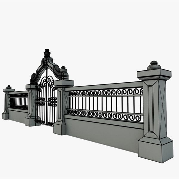 maya elegant iron gate