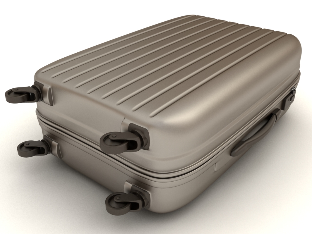 suitcase 3d model
