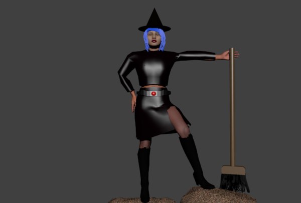 3D Witch Models | TurboSquid