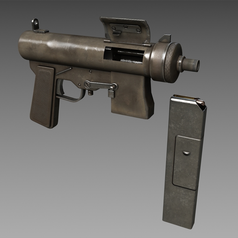 compact submachine gun max