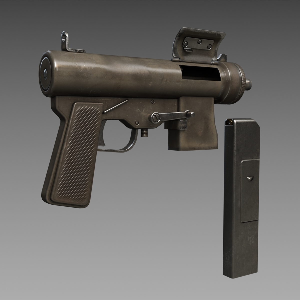 compact submachine gun max