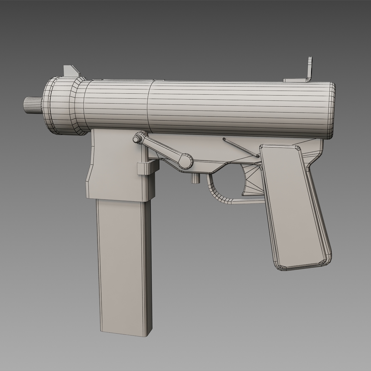 compact submachine gun max