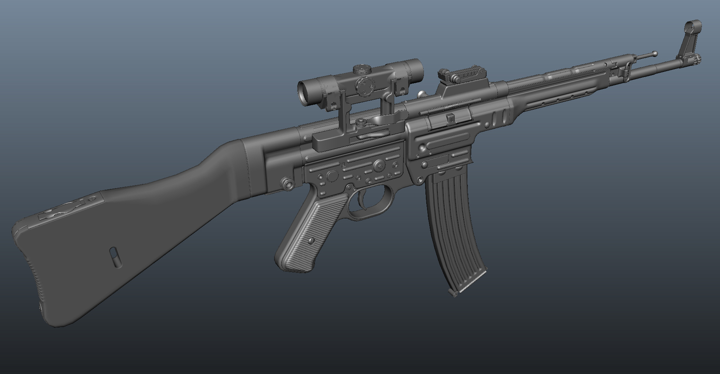 MP44 STG44（1）3D模型 - TurboSquid 962998