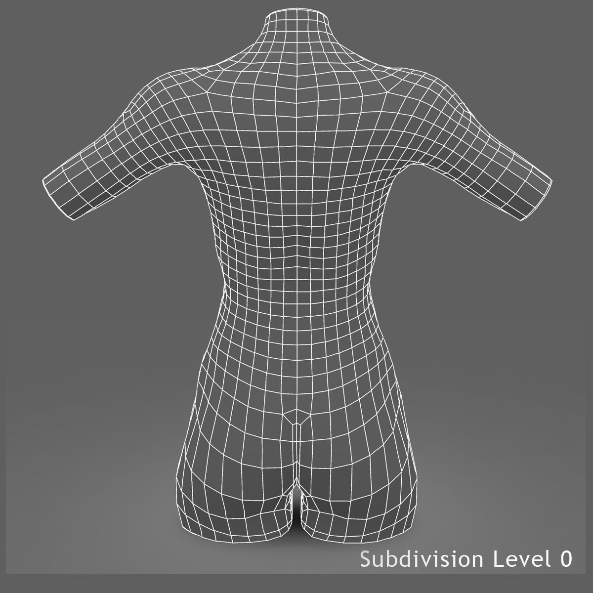 ultimate complete female torso 3d model