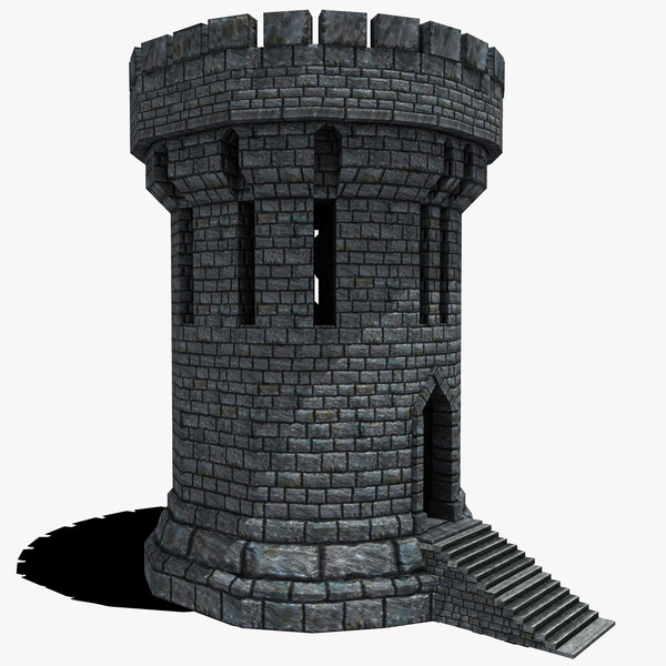 Torre de castelo de fantasia medieval 05 Modelo 3D - TurboSquid 963461