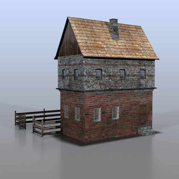 3d model house german