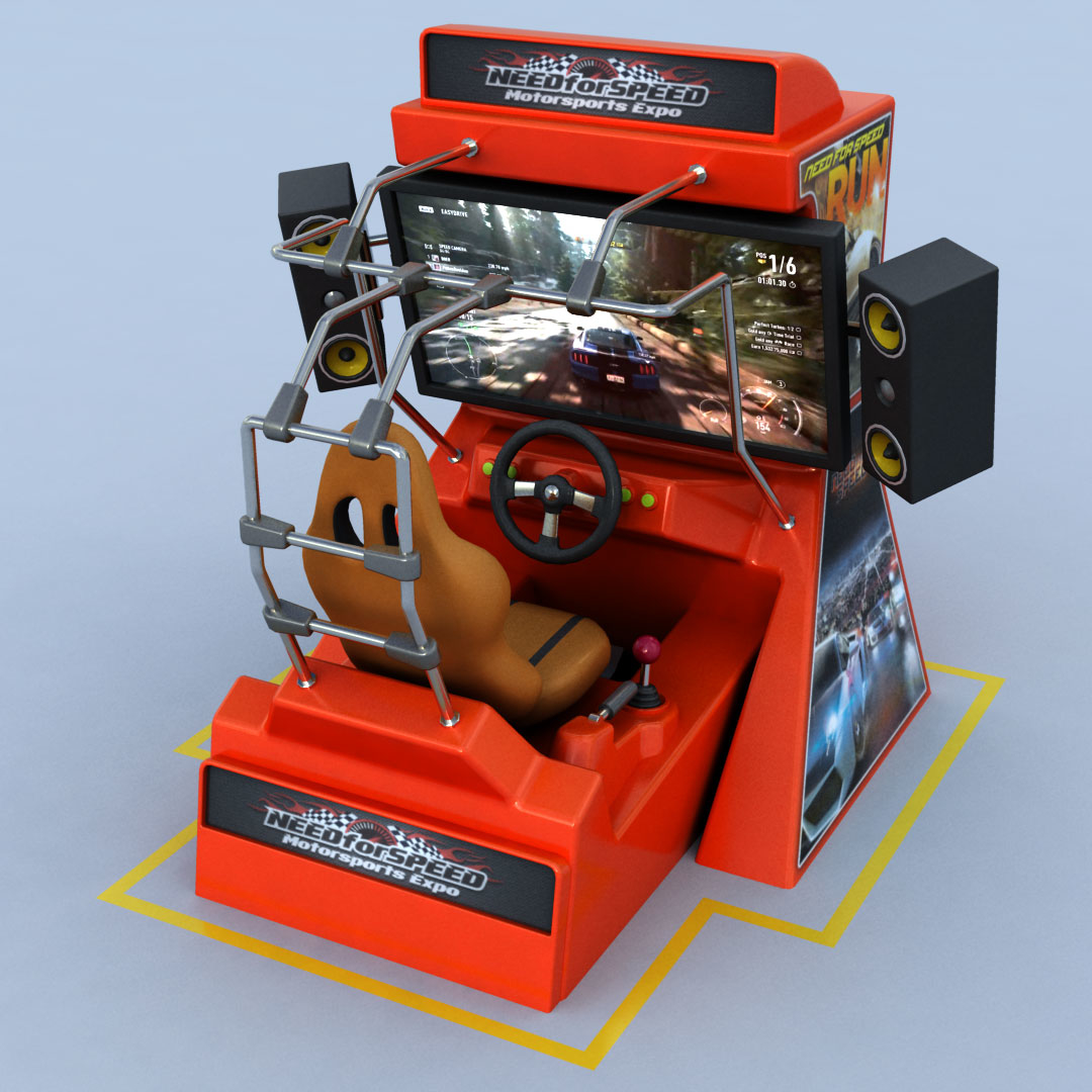 3d arcade machine