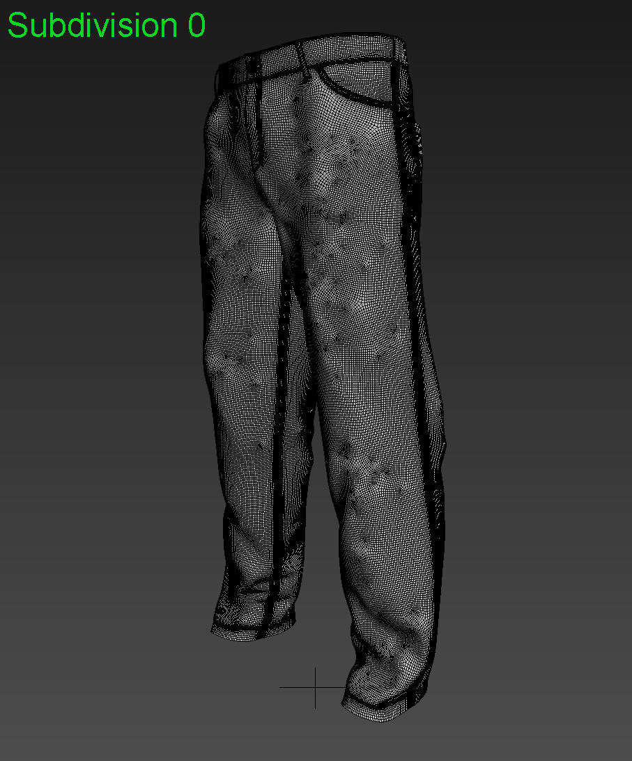 3d pants