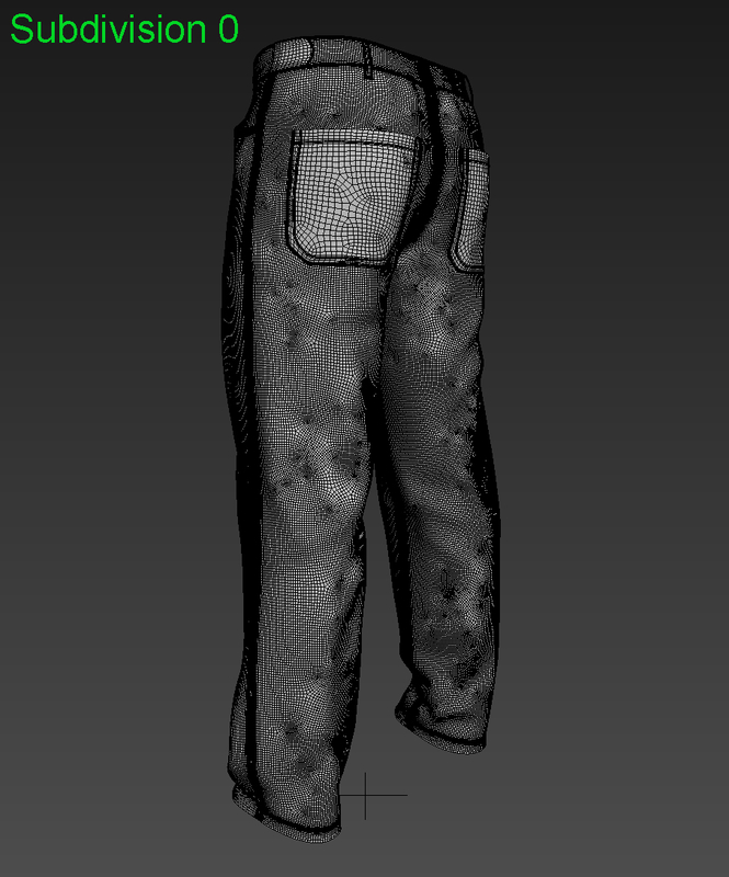 3d pants