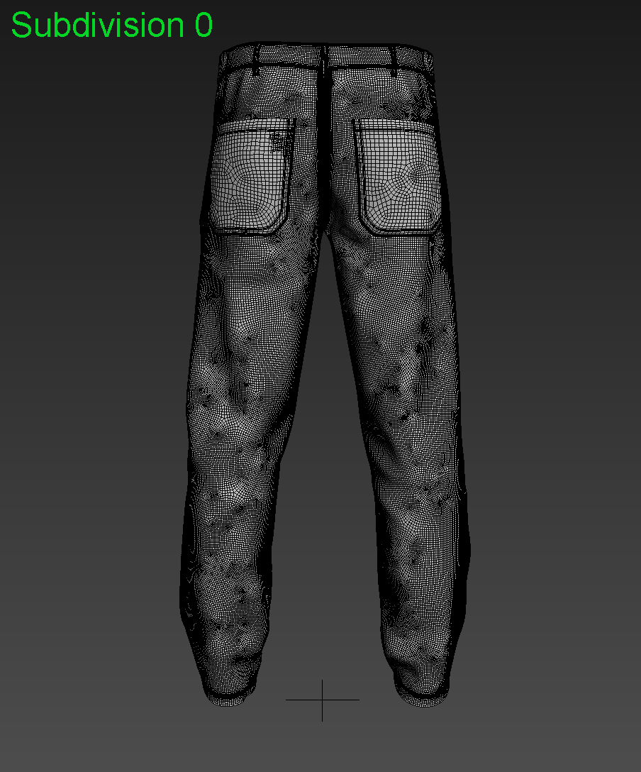 3d pants
