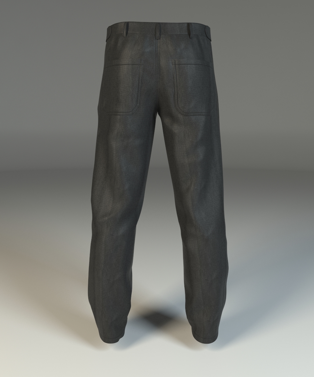 3d pants