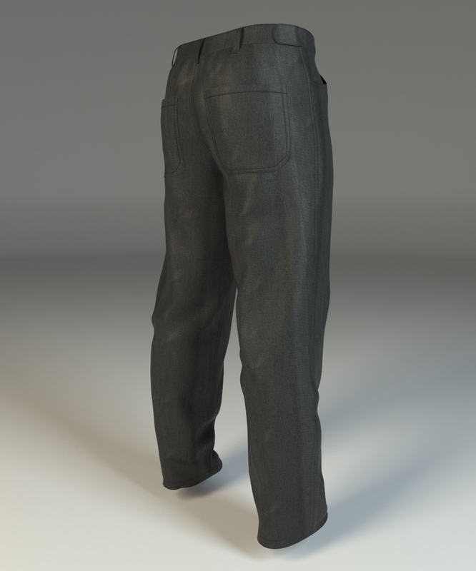3d pants