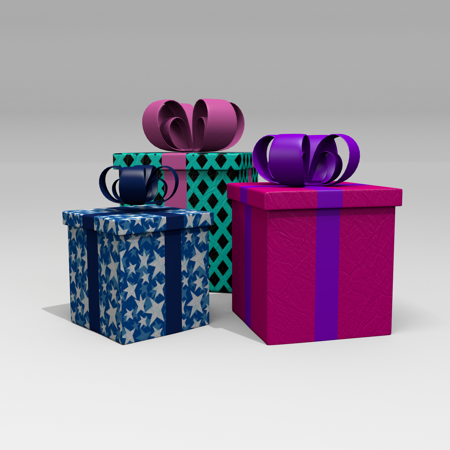 gifts 3d model