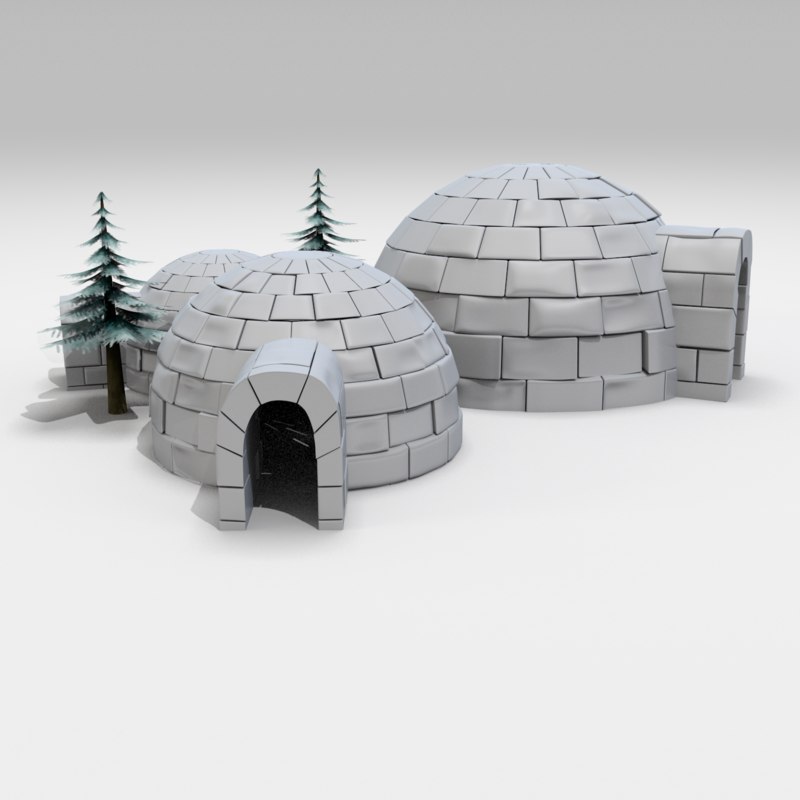 modelo 3d Iglú - TurboSquid 963733