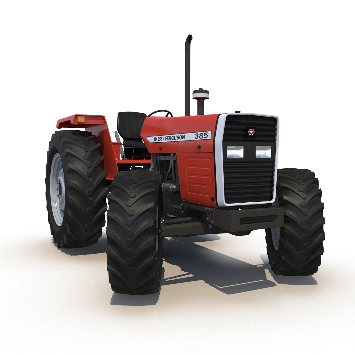 3d model tractor massey ferguson 385