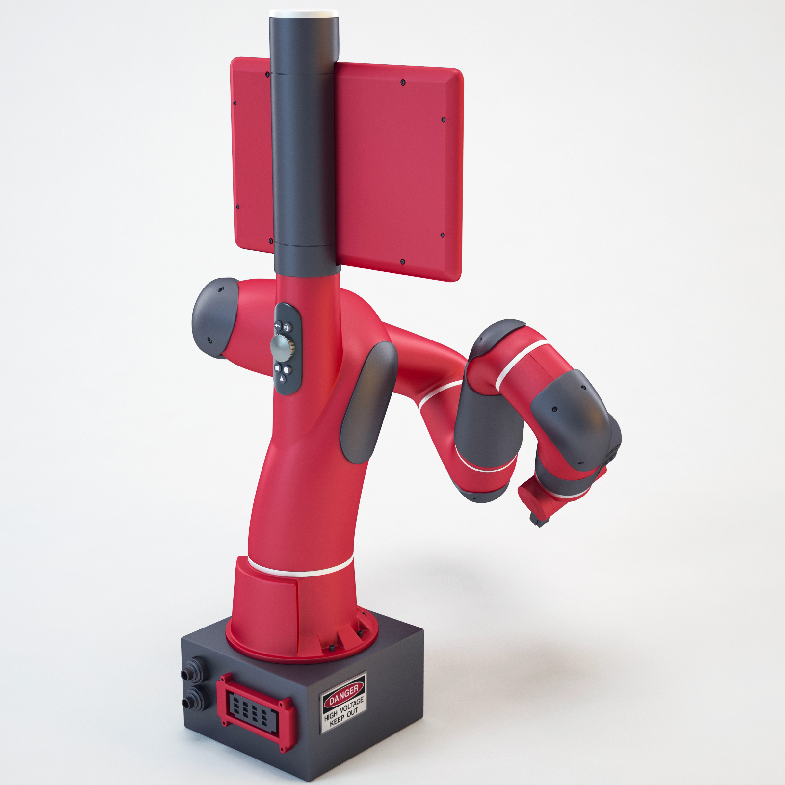 3d model sawyer industrial robot