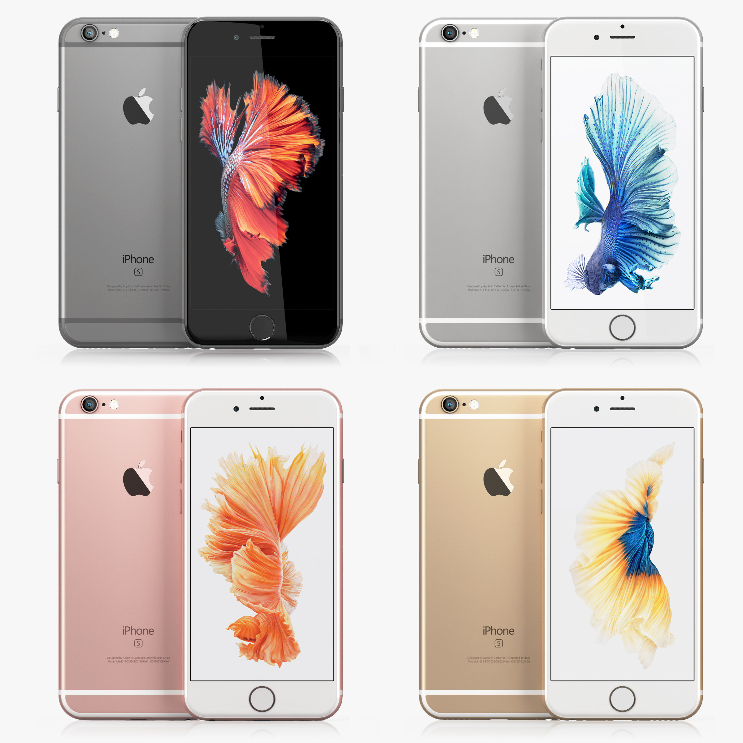 Iphone 6s Colors 3d C4d Iphone 6s Colors 3d C4d
