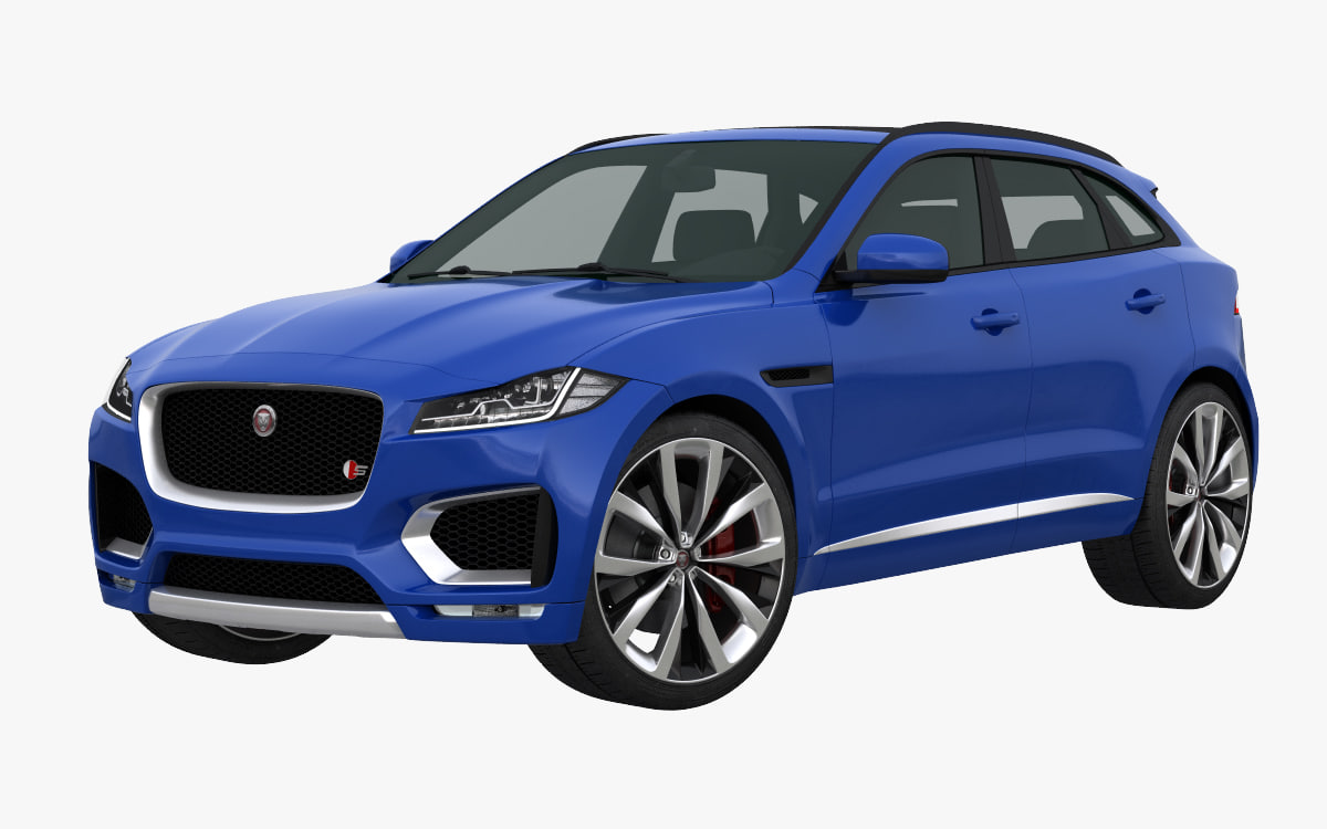 3d model f pace 2017