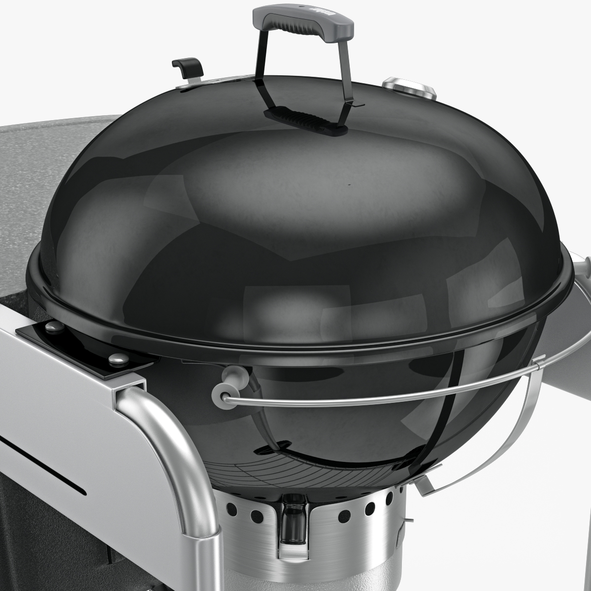 3d weber grill charcoal gbs model