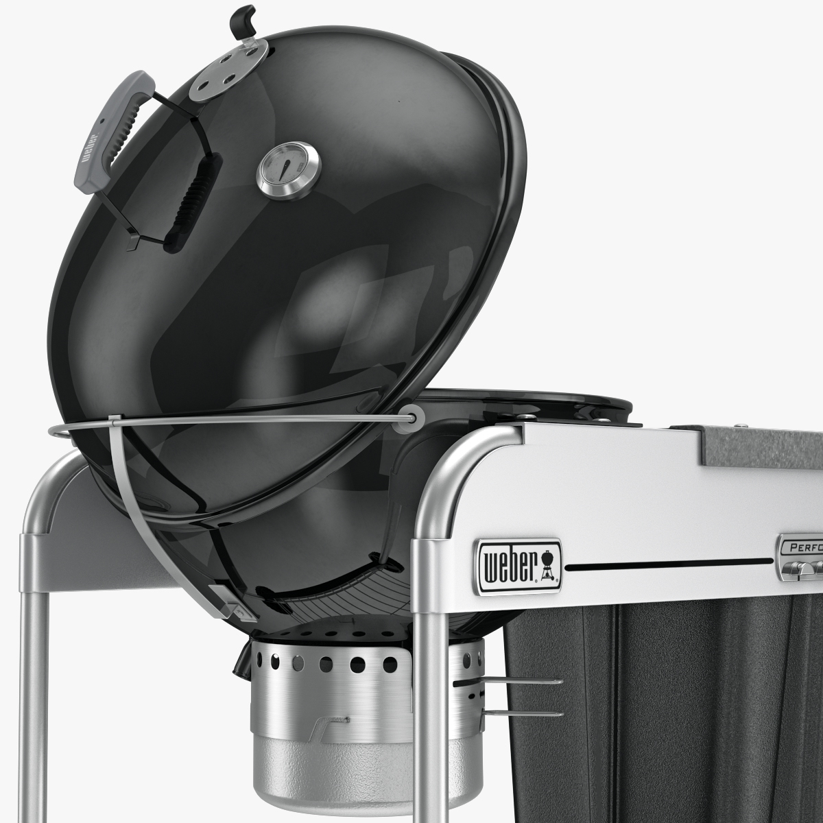 3d weber grill charcoal gbs model