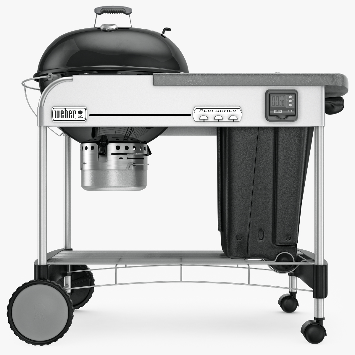 3d weber grill charcoal gbs model