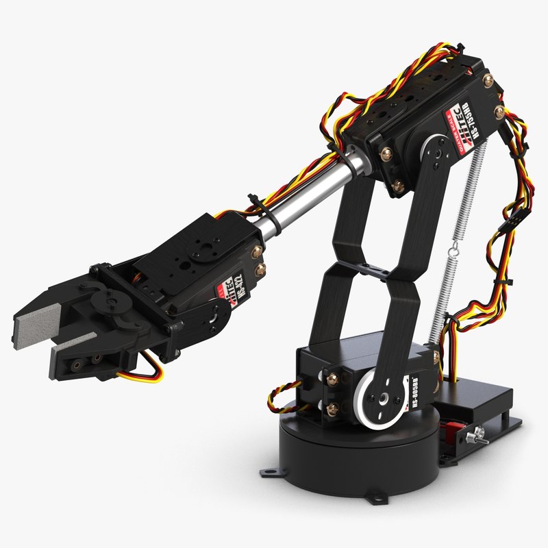 3d al5d robotic hand