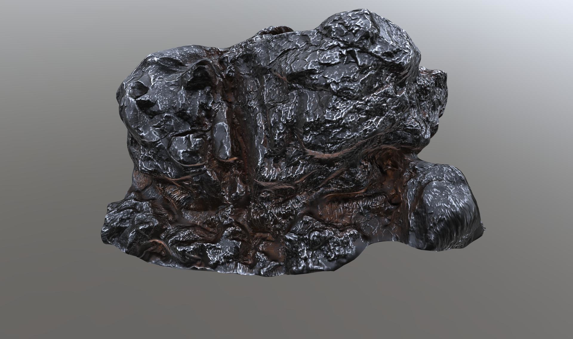 alien rock 4k ready 3d 3ds