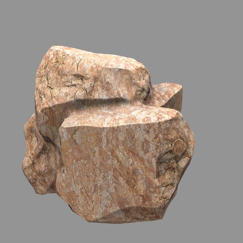 blender rock
