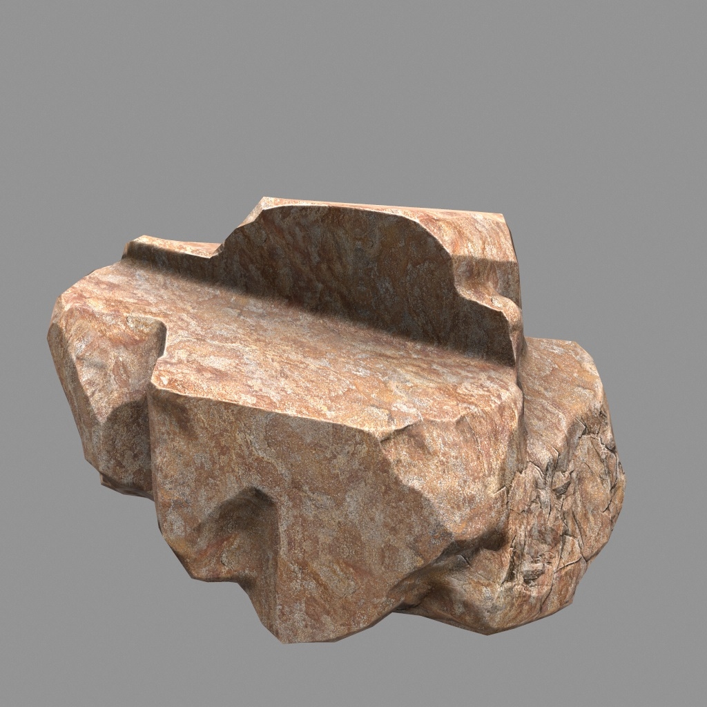 blender rock