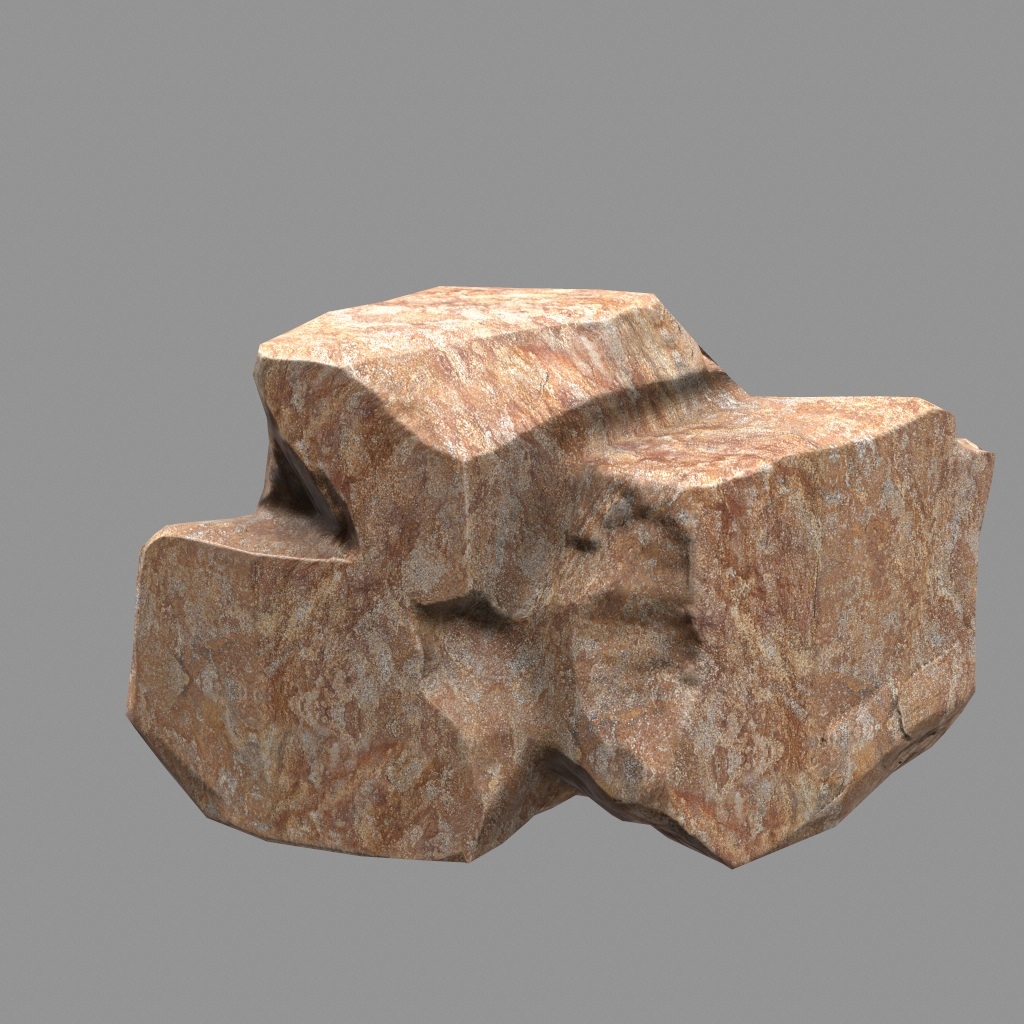 blender rock