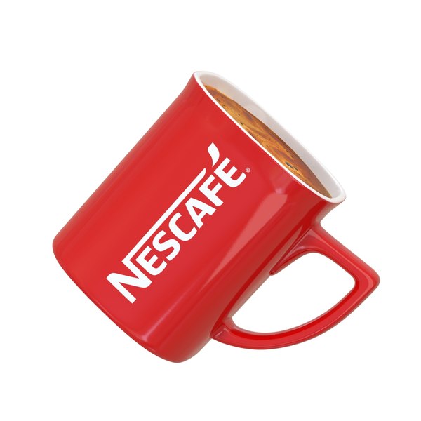 nescafe cup 3d max