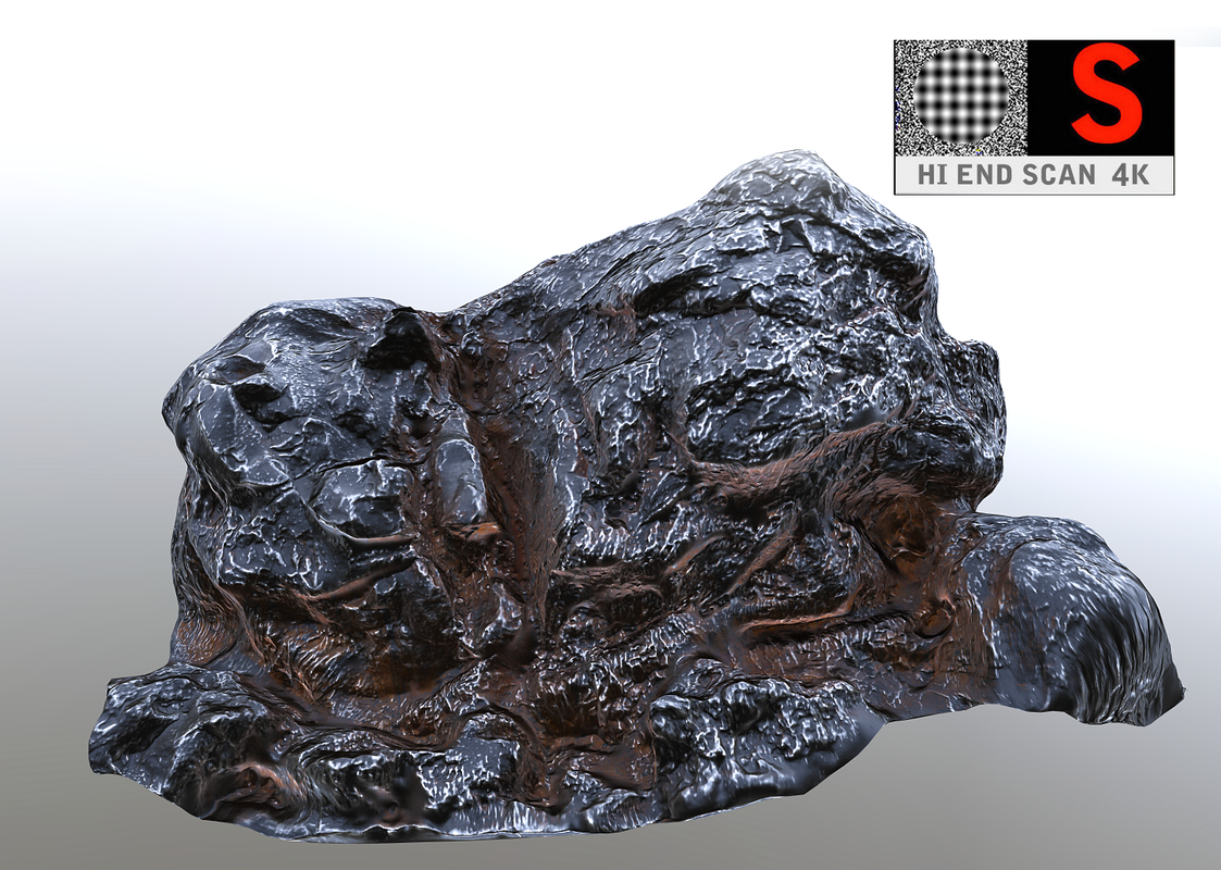 alien rock 4k ready 3d 3ds