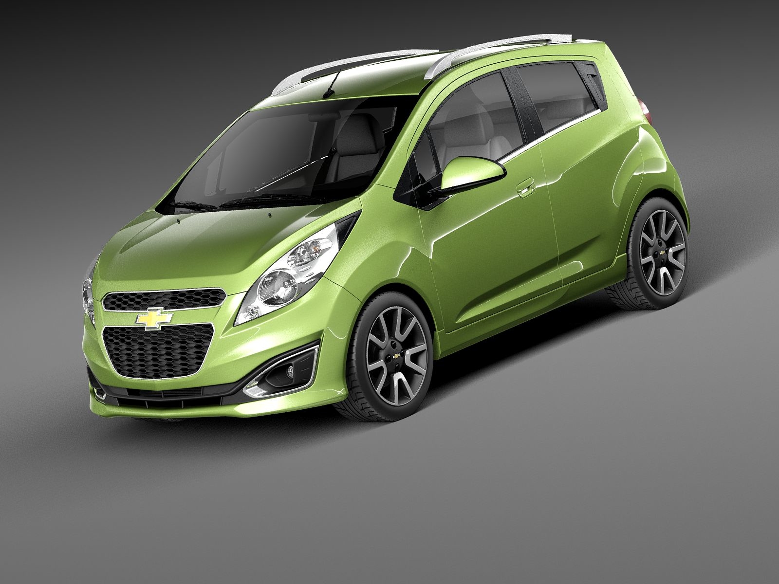 3d chevrolet spark car 2013 model