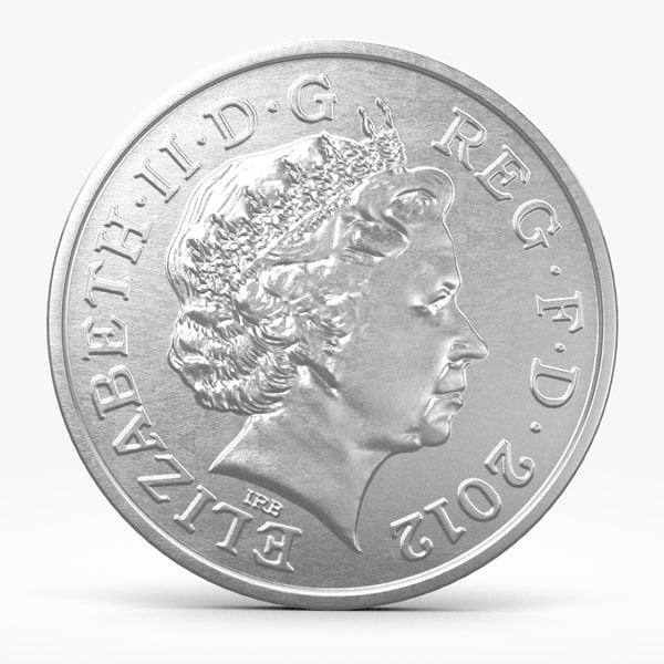 3D new british pound coin - TurboSquid 1243967