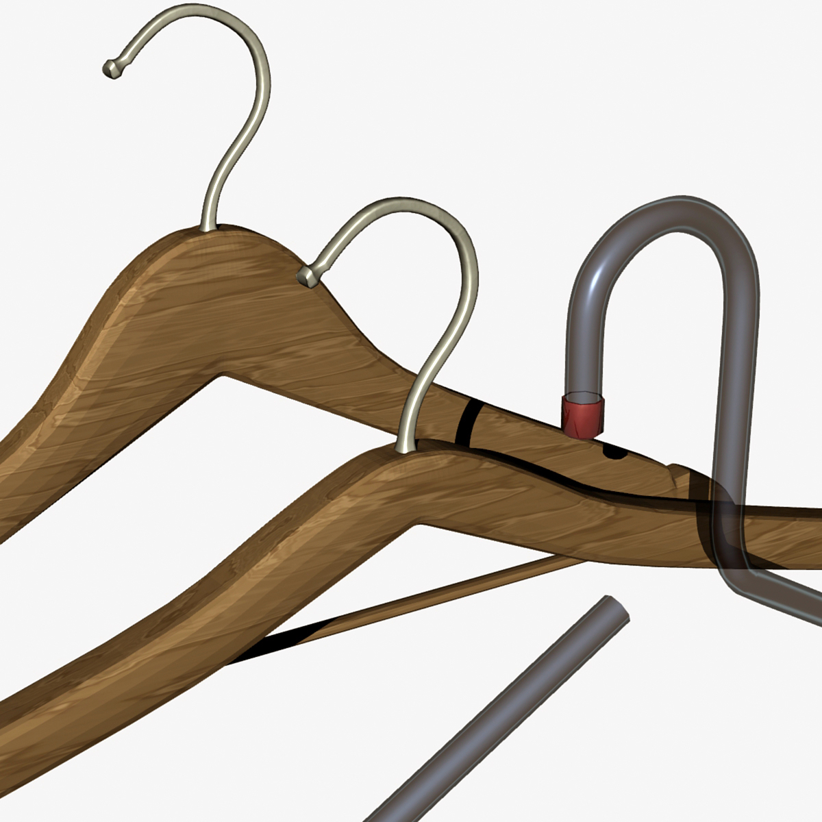 3d model clothes hanger