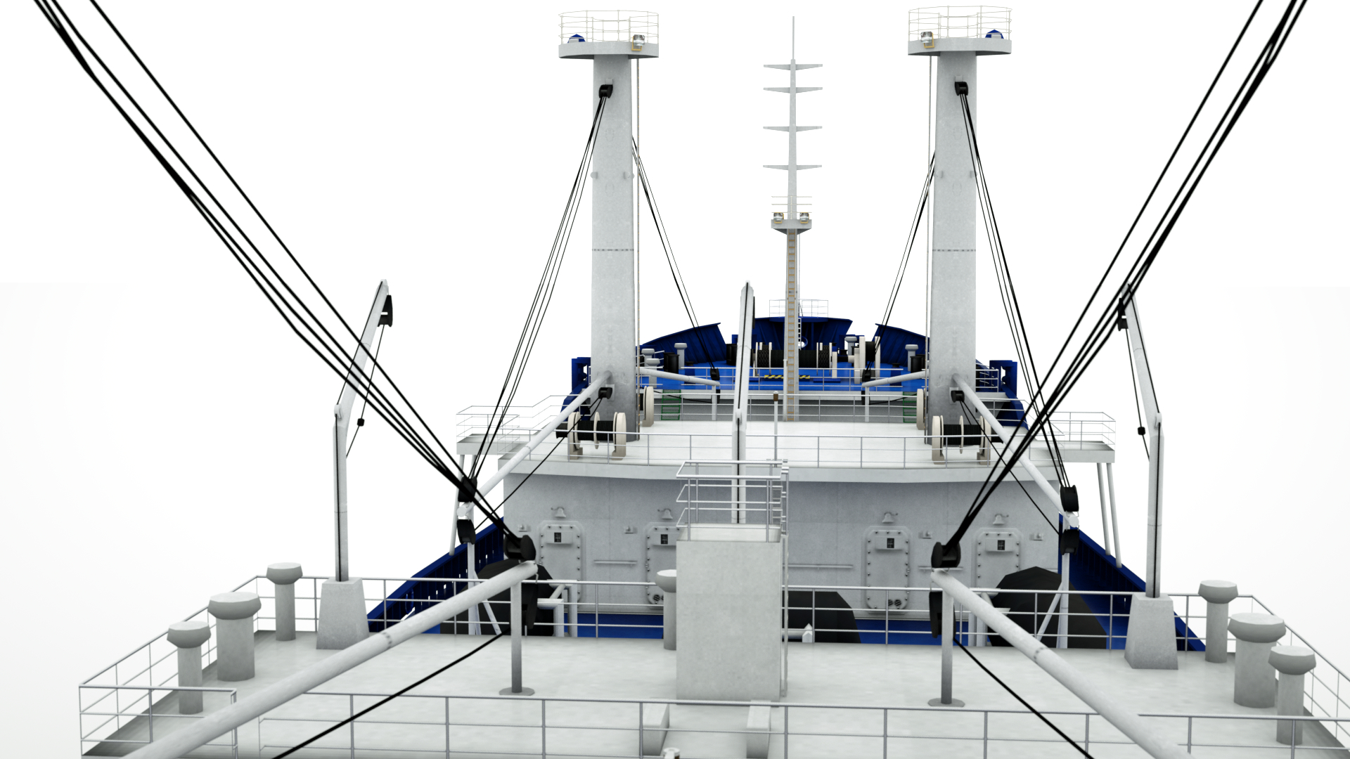 reefer vessel frio murmansk 3d model