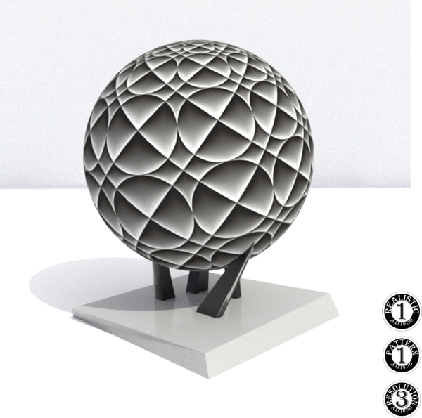 Materials 3ds Max Texture material aluminium properties