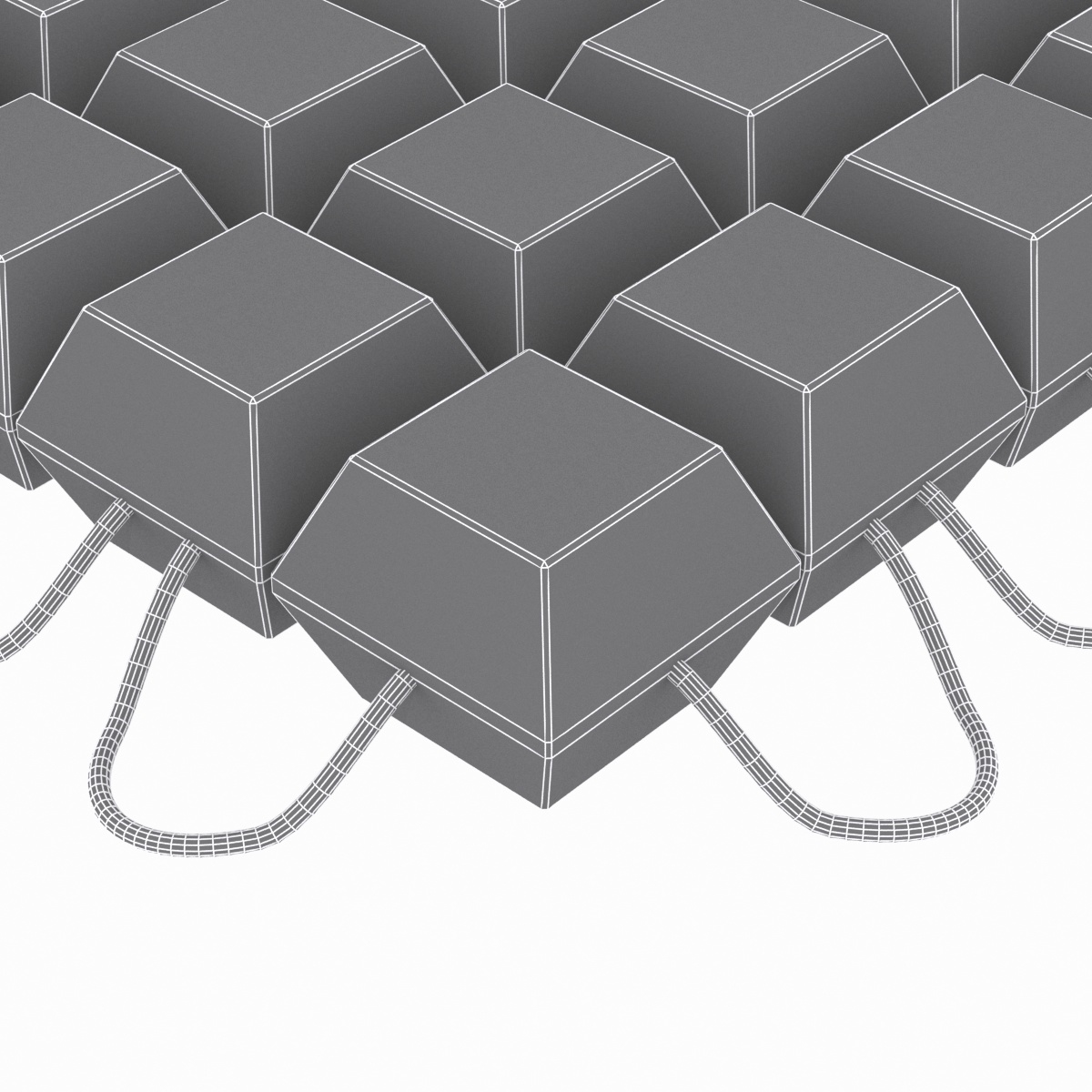 subsea mattress 3d model