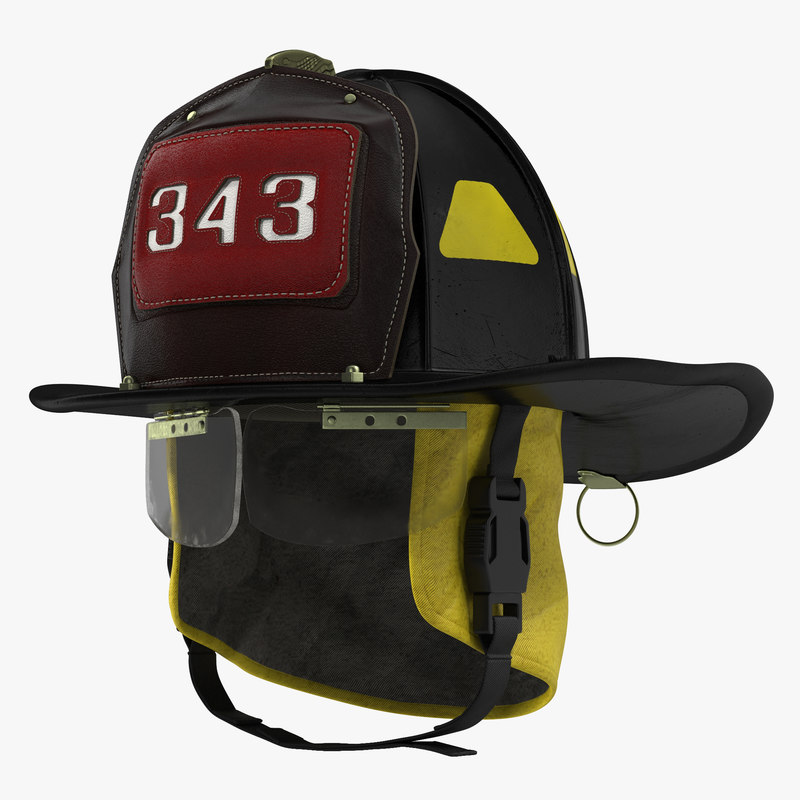 fdny helmet 3d model