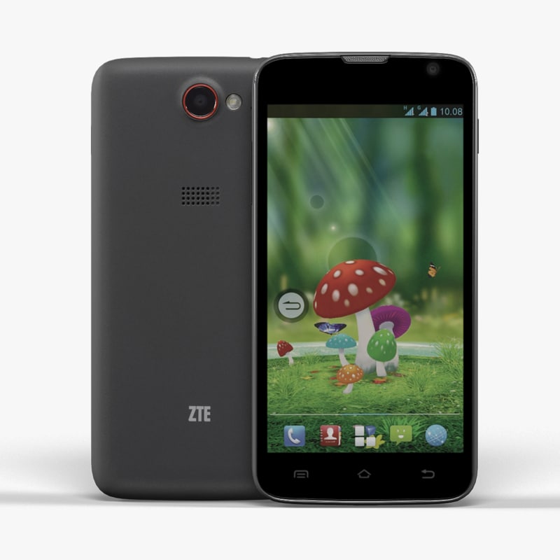 smartphone zte leo s1 3d model