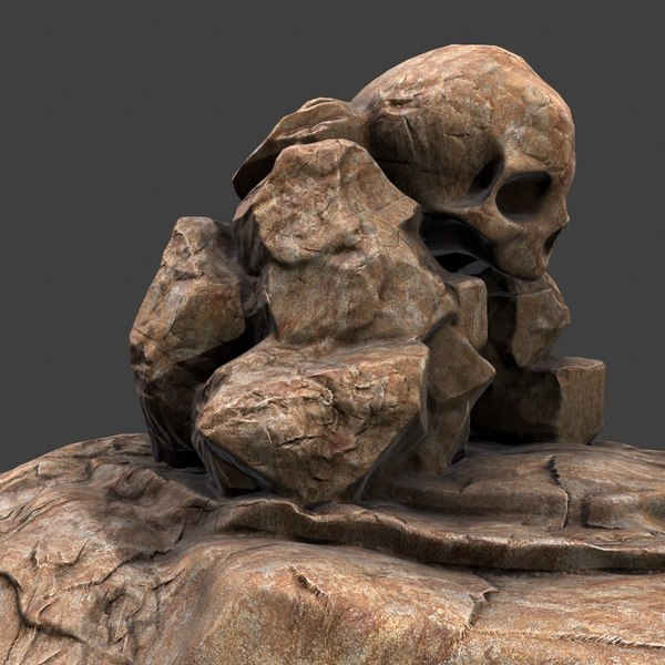 modelo 3d calavera cueva 2 - TurboSquid 966059