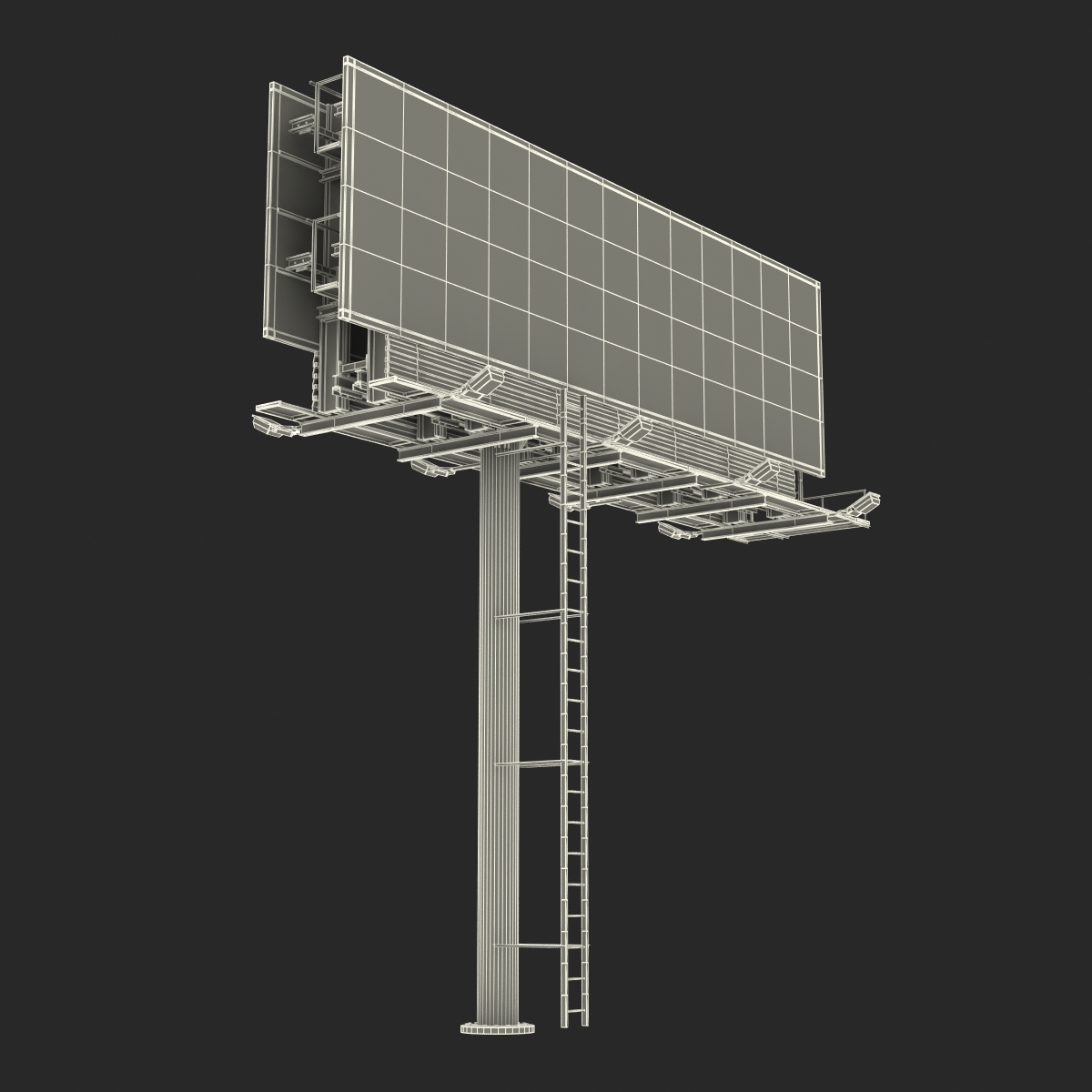 billboard 3 3d model