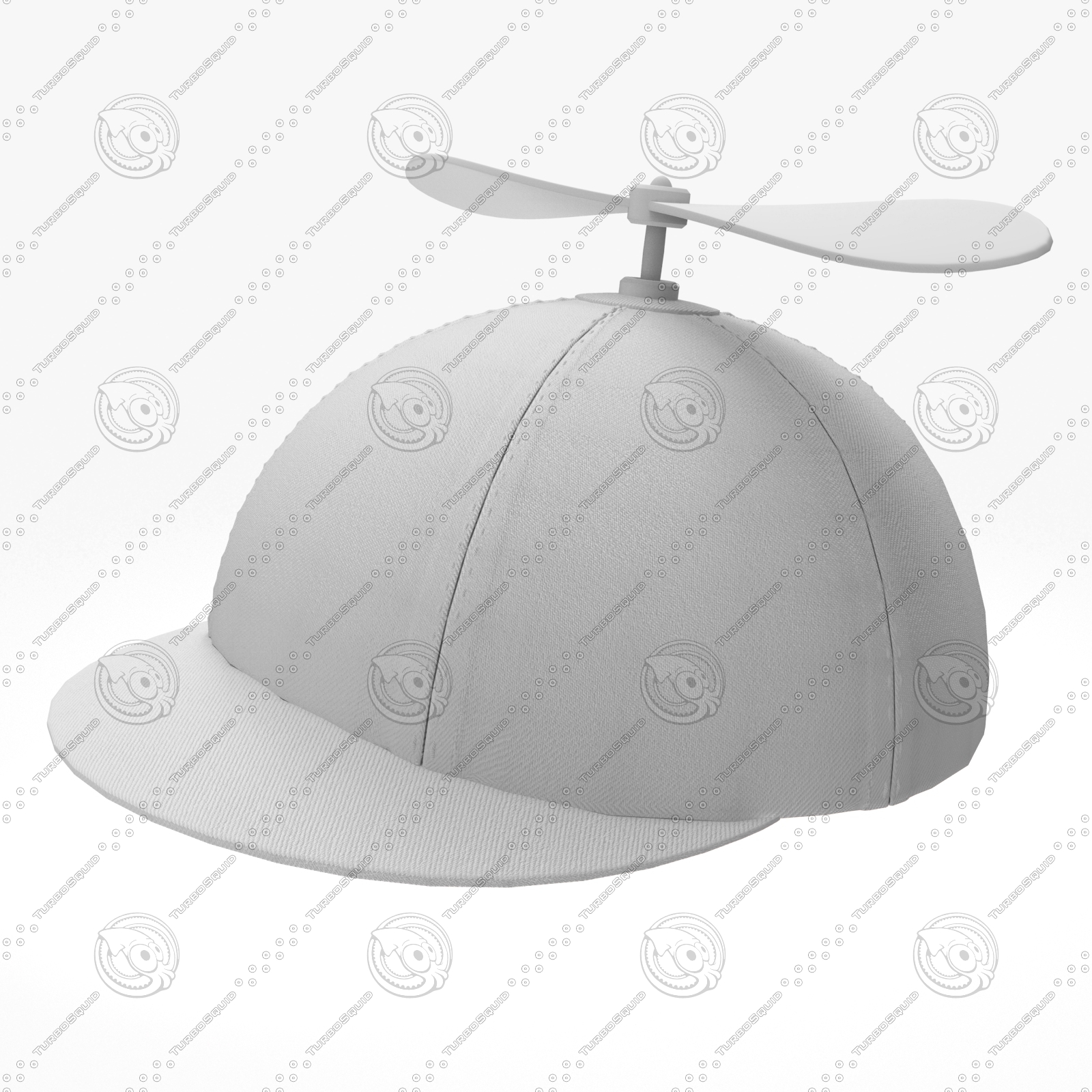 3d propeller hat model