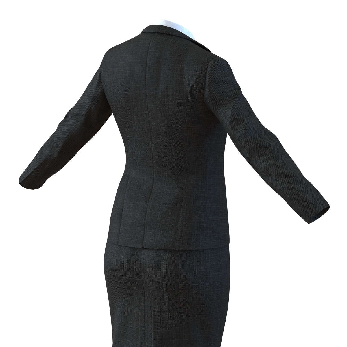formal skirt suit 3d 3ds