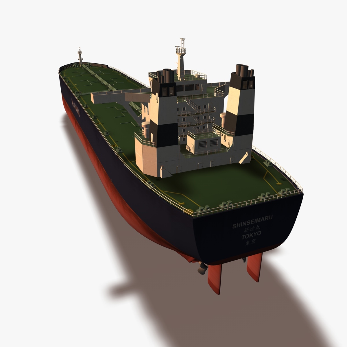 3d oil tanker