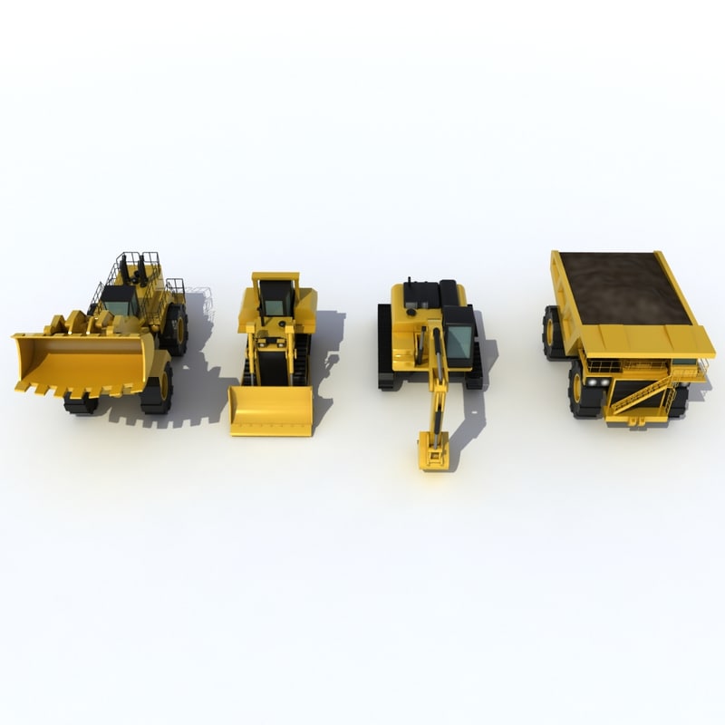 3d industrial vehicles