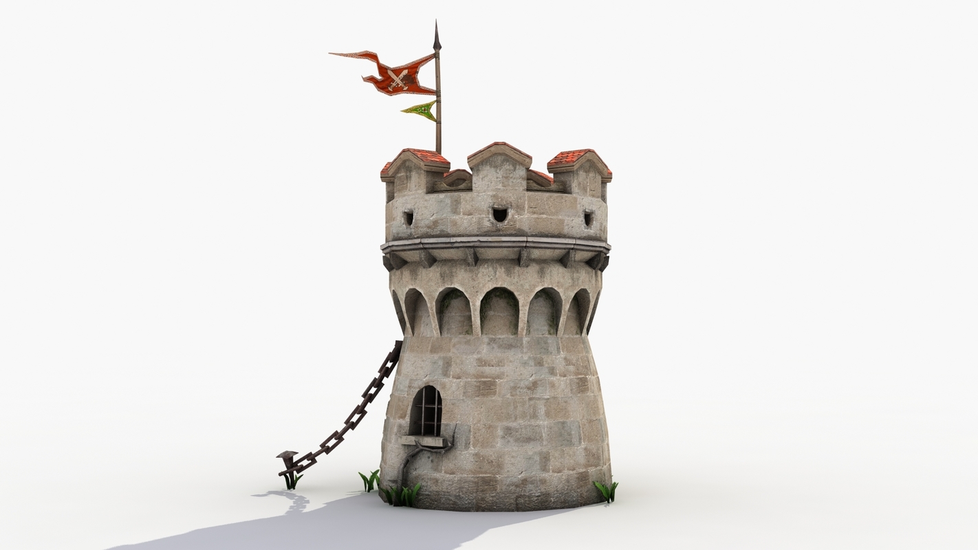 max fantasy medieval dungeon tower