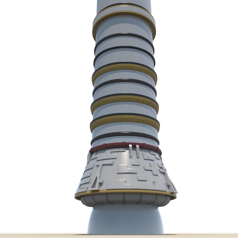 3d solid rocket booster