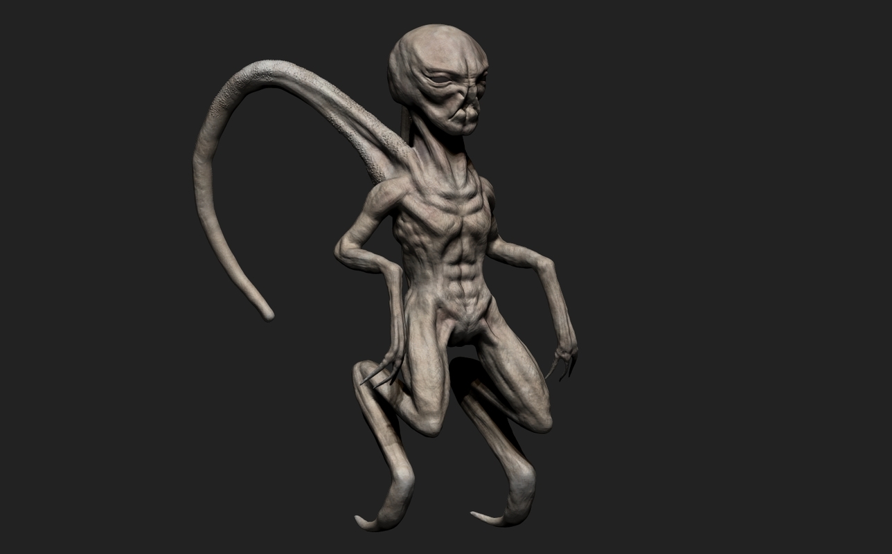 3d 3ds alien